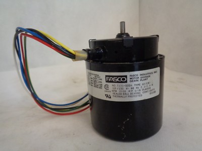 NEW FASCO MOTOR # 7131-0206 TYPE U31EB2 CLASS B THERMALLY PROTECTED | eBay