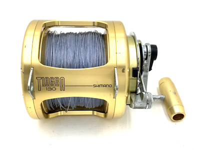 SHIMANO TIAGRA 130 REEL BIG GAME Saltwater Fishing Trolling Lever Drag ...