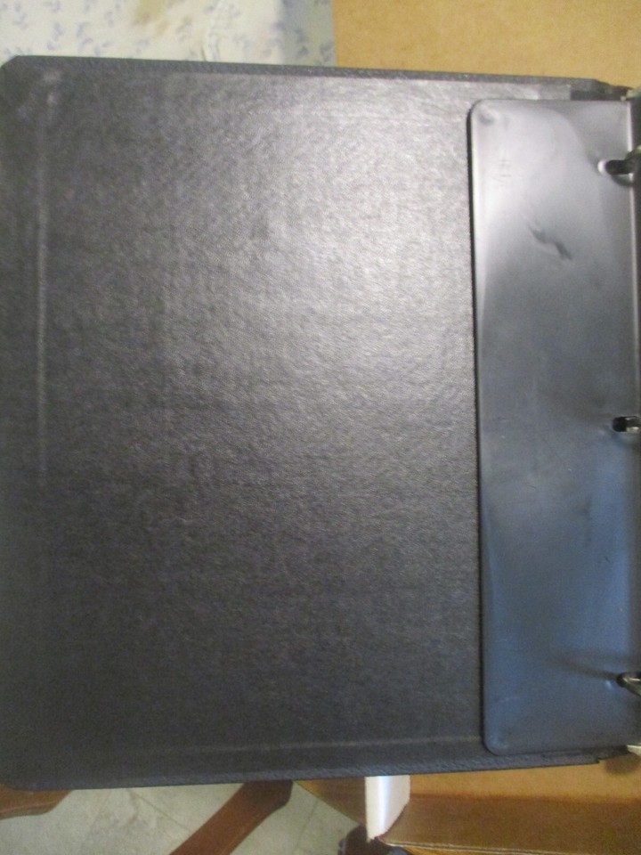 VTG White Ace United States Postage Stamp Album Binder, Dust Cover ...