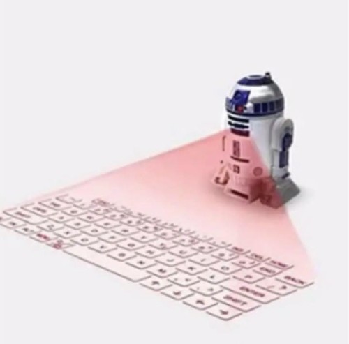 Star Wars R2-D2 Virtual Keyboard - Limited To 500 Units Worldwide | eBay
