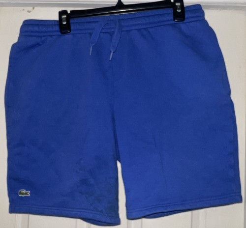 Lacoste Blue Sweat Shorts Mens Size XL | eBay