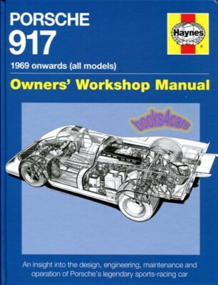 917 PORSCHE MANUALE HAYNES LIBRO WAGSTAFF | eBay