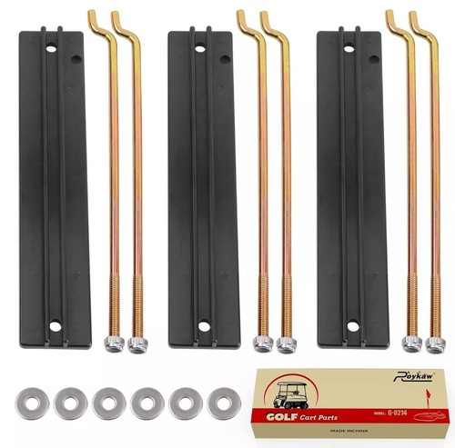 Golf Cart Battery Hold Down Rods Kit Compatible with Club Car DS and ...