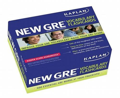 Kaplan New GRE Vocabulary Flashcards - Cards By Kaplan - GOOD ...