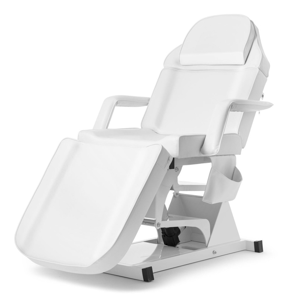White Heavy Duty Pro Electric Facial Table Massage Beauty Bed 3-Motors ...