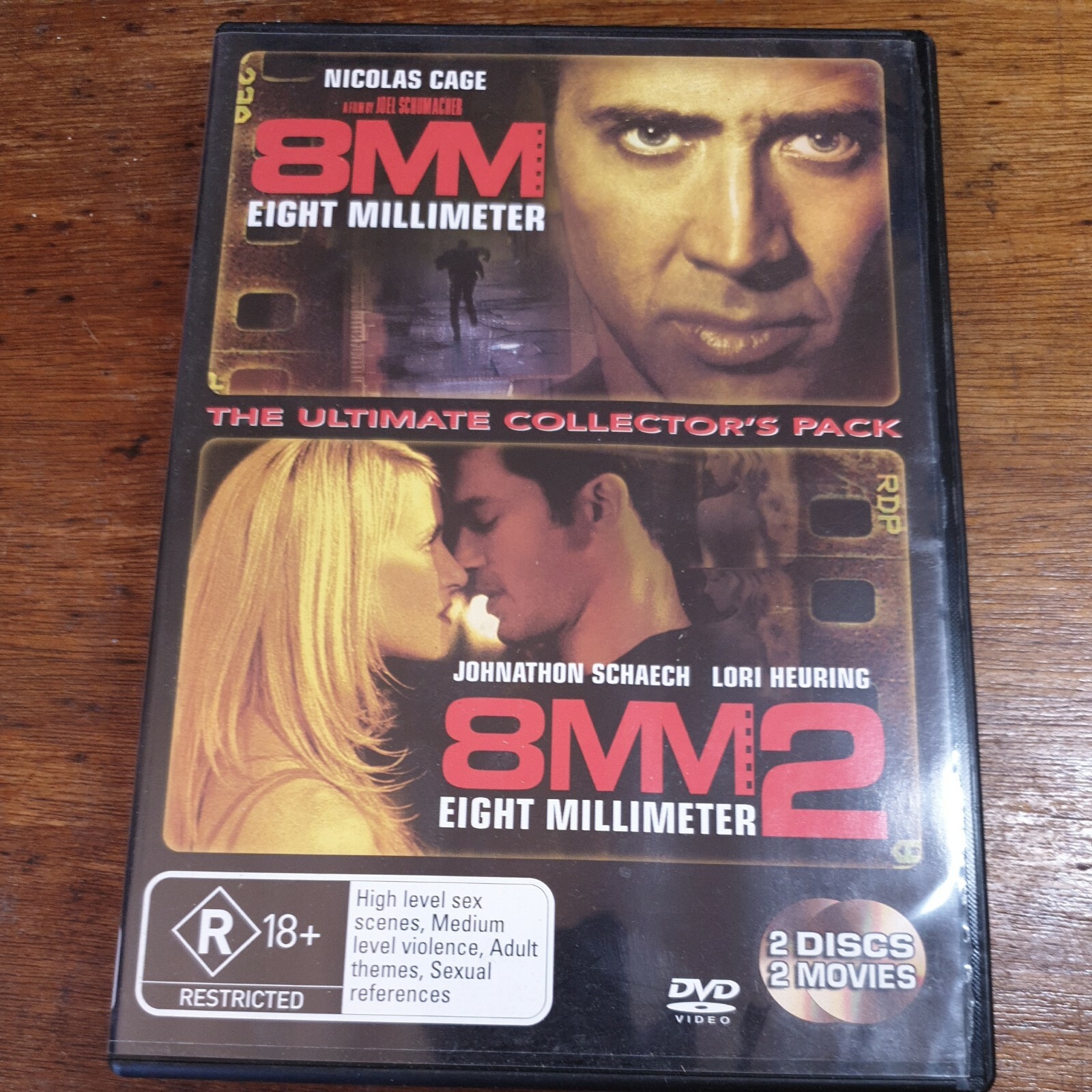 8mm-Eight Millimetre / 8mm-Eight Millimetre 02 (Box Set, DVD, 1999) for ...