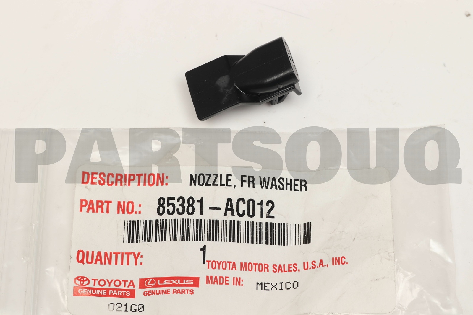 85381AC012 Genuine Toyota NOZZLE SUB-ASSY, WASHER 85381-AC012 | eBay