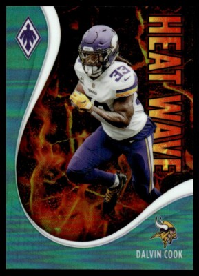 2021 Panini Phoenix Heat Wave Teal Dalvin Cook 067/149 Minnesota ...