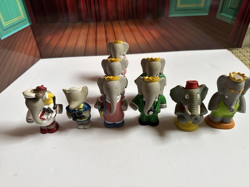 Arby’s Kids Meal Toys Babar The Elephant Lot Of 9 | eBay