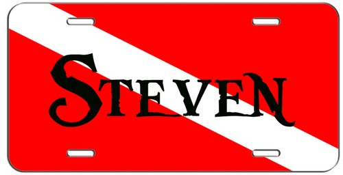 PERSONALIZED CUSTOM SCUBA DIVER VANITY LICENSE PLATE AUTO TAG | eBay