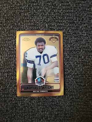 2006 Topps Chrome Football Rayfield Wright Hall Of Fame SC9270 | eBay