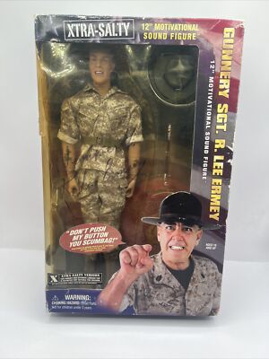 Sideshow Toy Xtra: Salty R. Lee Ermey Action Figure Signed By R Lee ...