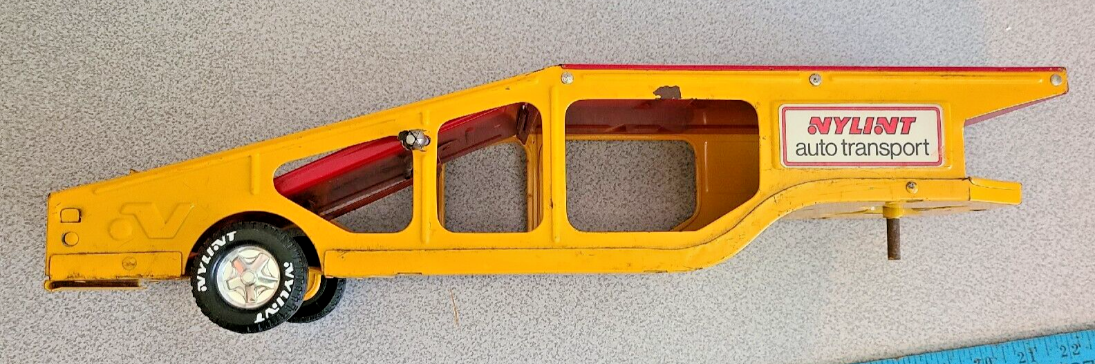 Vintage Nylint Auto Transport Car Carrier Trailer | eBay