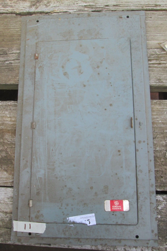 General Electric GE 20 Space Breaker Box Cover Lid 24 1/4" X 13 7/8 ...