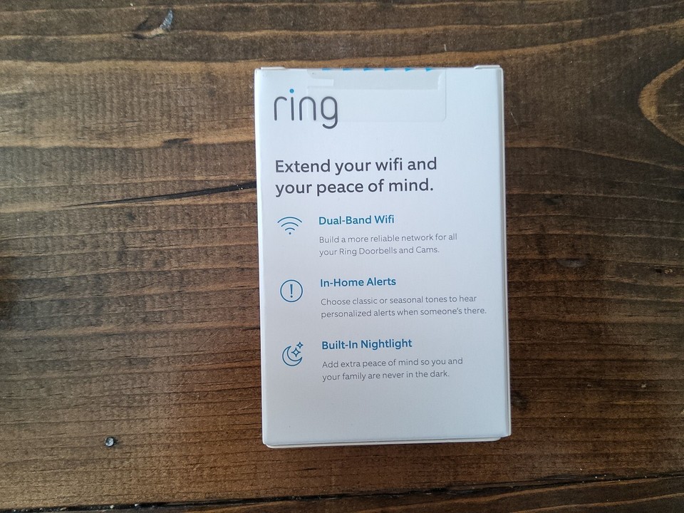 Ring Chime Pro Wi-Fi Extender for Smart Doorbell-White (8AC1PZ-0EN0 ...