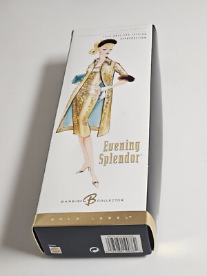 Evening Splendor BARBIE Doll 2004 GOLD LABEL Collector's Retro MATTEL ...