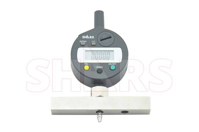 Shars 0-8" DPS Electronic Digital Indicator Depth Gauge 0.0015" In/MM S ...