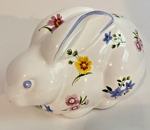 Tiffany Floral RABBIT BUNNY Ceramic Figurine Tiffany & Co Portugal ...