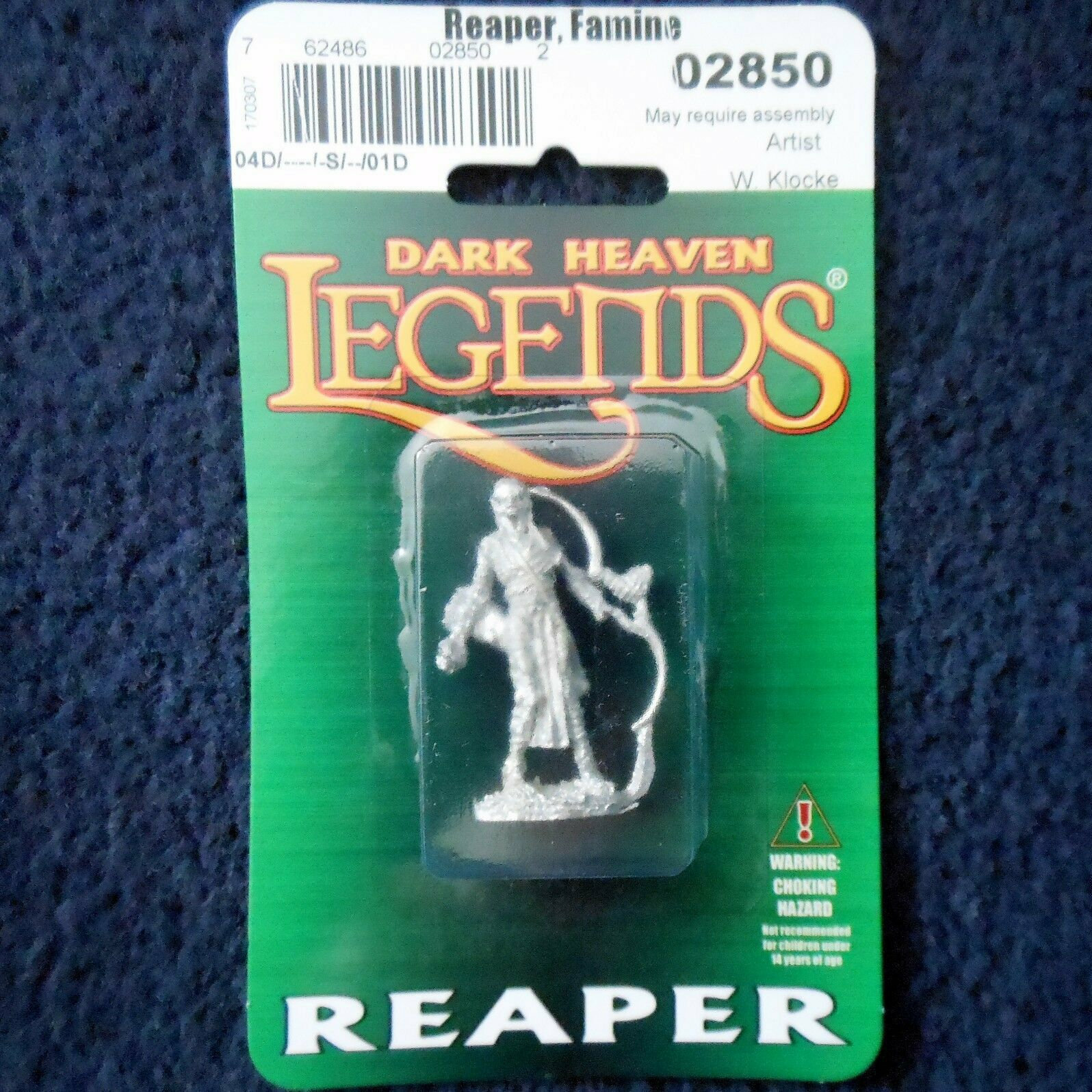Reaper Dark Heaven Legends 02850 Reaper Famine Undead Mummy Lich Archer ...