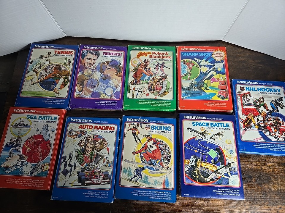 Intellivision II (2) Console with 29 Games and Connections. Mostly ...