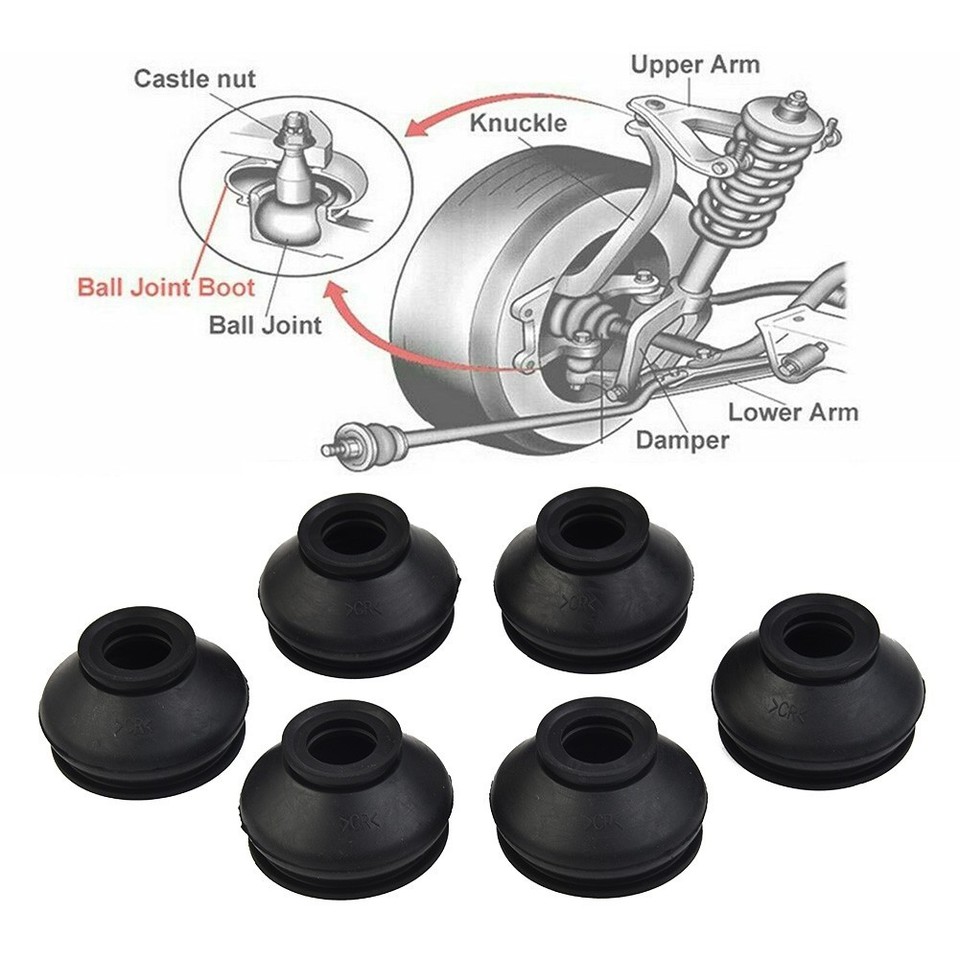 Easy Installation Rubber Dust Boot Kit for Tie Rod Ends and Ball Joints ...