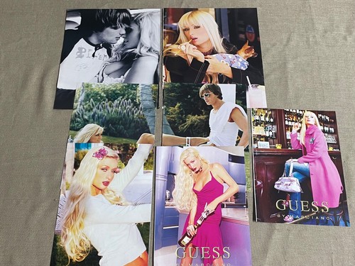 GUESS magazine Advertisement 2004 - 2005 Ads 7 page Ads Paris Hilton | eBay