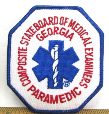 Georgia Composite State Board of Medical Examiners Jacket Patch ...