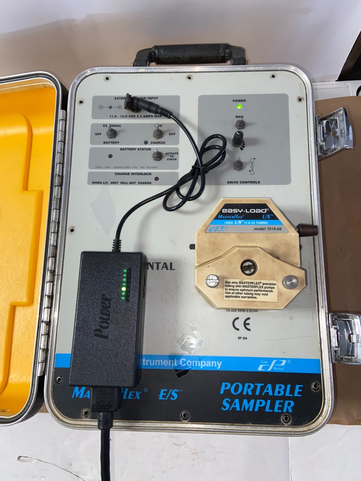 Cole-Parmer MasterFlex E/S Portable Environmental Sampler 07571-00 2.5 ...