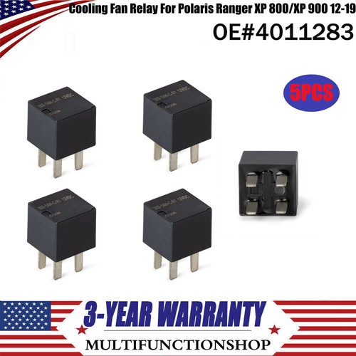 5PCS Cooling Fan Relay 4016819 4011283 for Polaris Ranger XP 800/XP ...