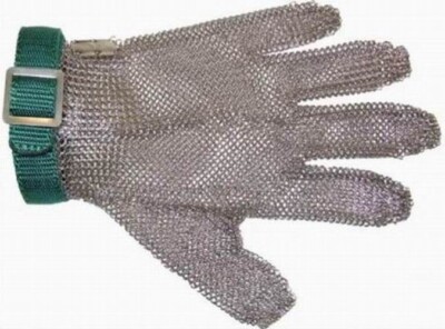 GUANTO ANTITAGLIO in maglia di acciaio inox, misura XS | eBay