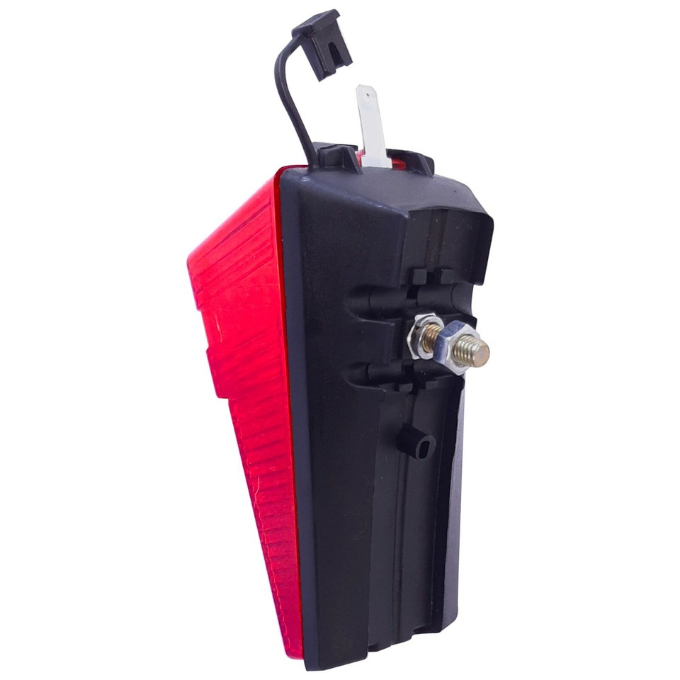 bike dynamo light set 6V bulb : chrome front + rear lamp with reflector ...