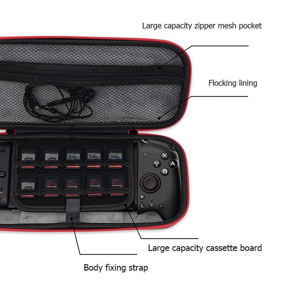 Bag Carrying Case for NS Hori Gamepad Storage Bag Game Controller ...