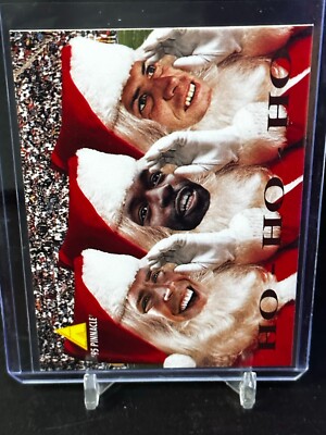 1995 Ho Ho Ho Hut Hut Hut Santa Claus, Pinnacle Christmas | eBay