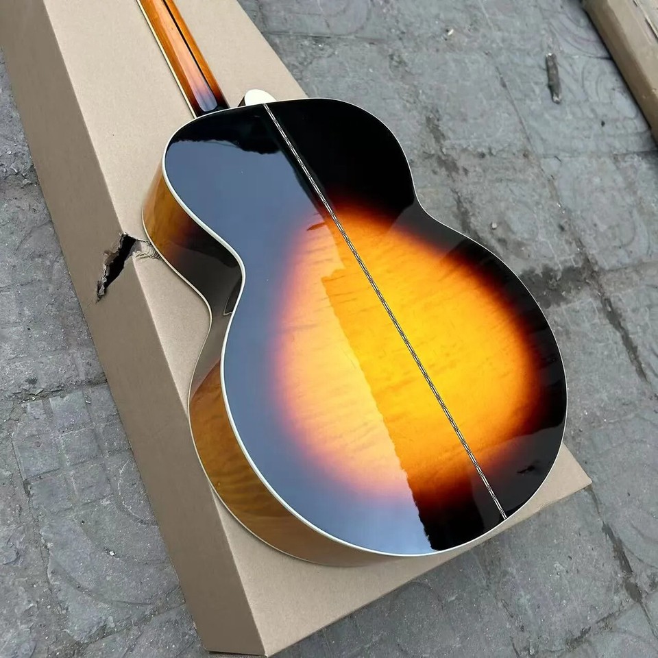 Vintage Style J200 43'' Acoustic-Electric Guitar Set High Quality ...