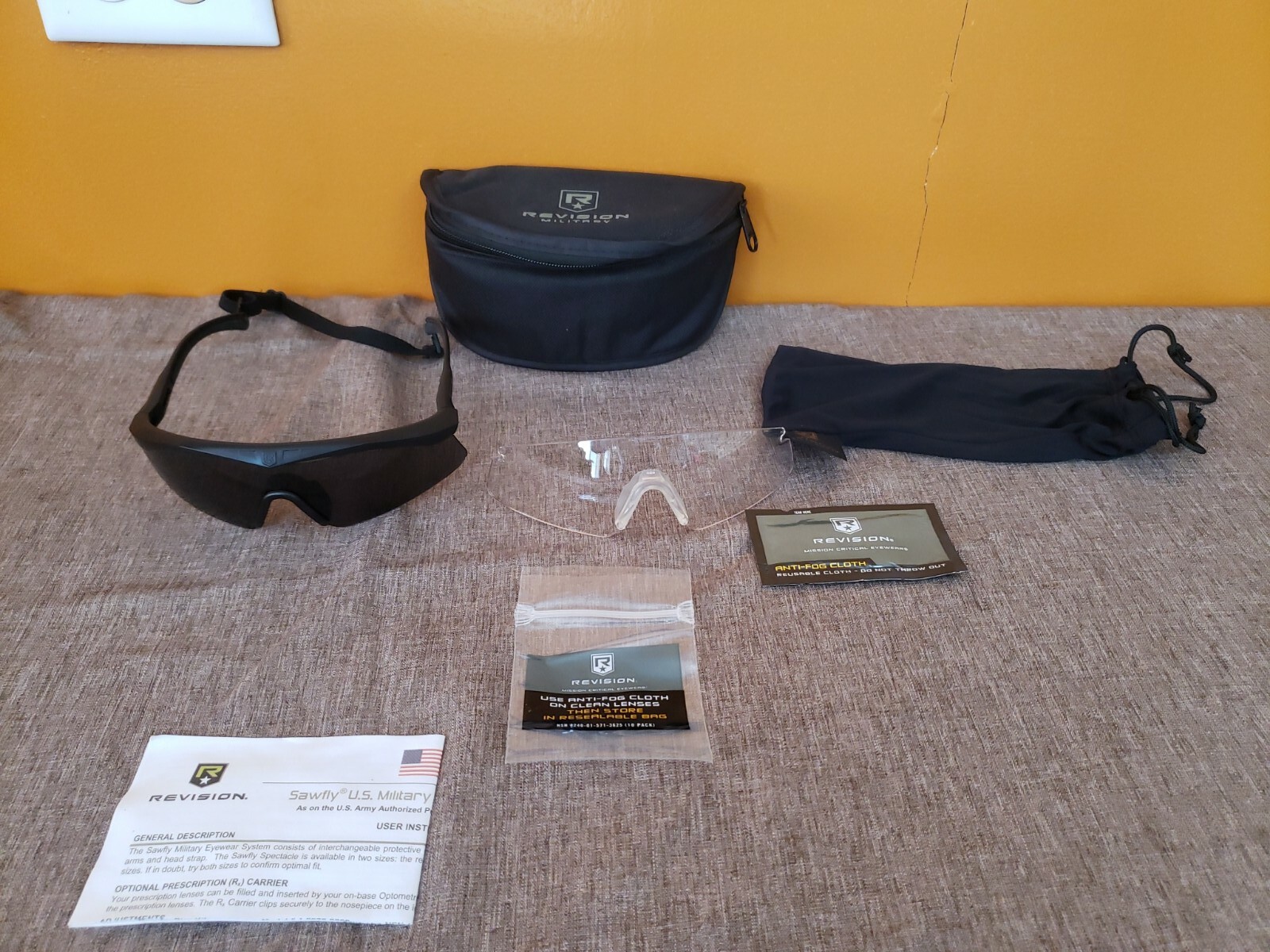 REVISION MILITARY SAWFLY EYEWEAR APEL UPLC ANSI Z87.1 NEW | eBay