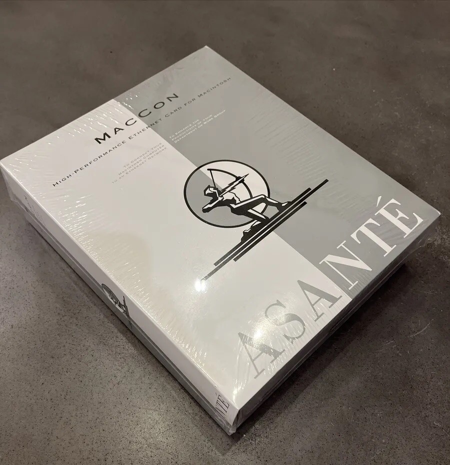 Asante MacCon Ethernet Card for Macintosh LC, Quadra 605, Performa 400 & 500 New | eBay