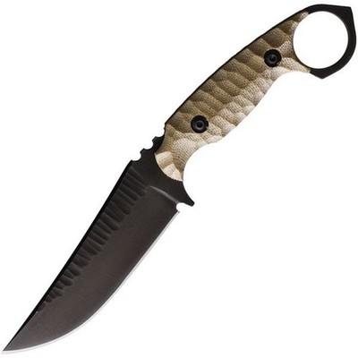 Wachtman Knife & Tool Titanoraptor Fixed Clip Point Blade Micarta ...