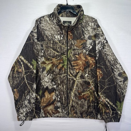 Red Head Mossy Oak Tree Camo Fleece Zip Up Jacket Men’s 3xl | eBay