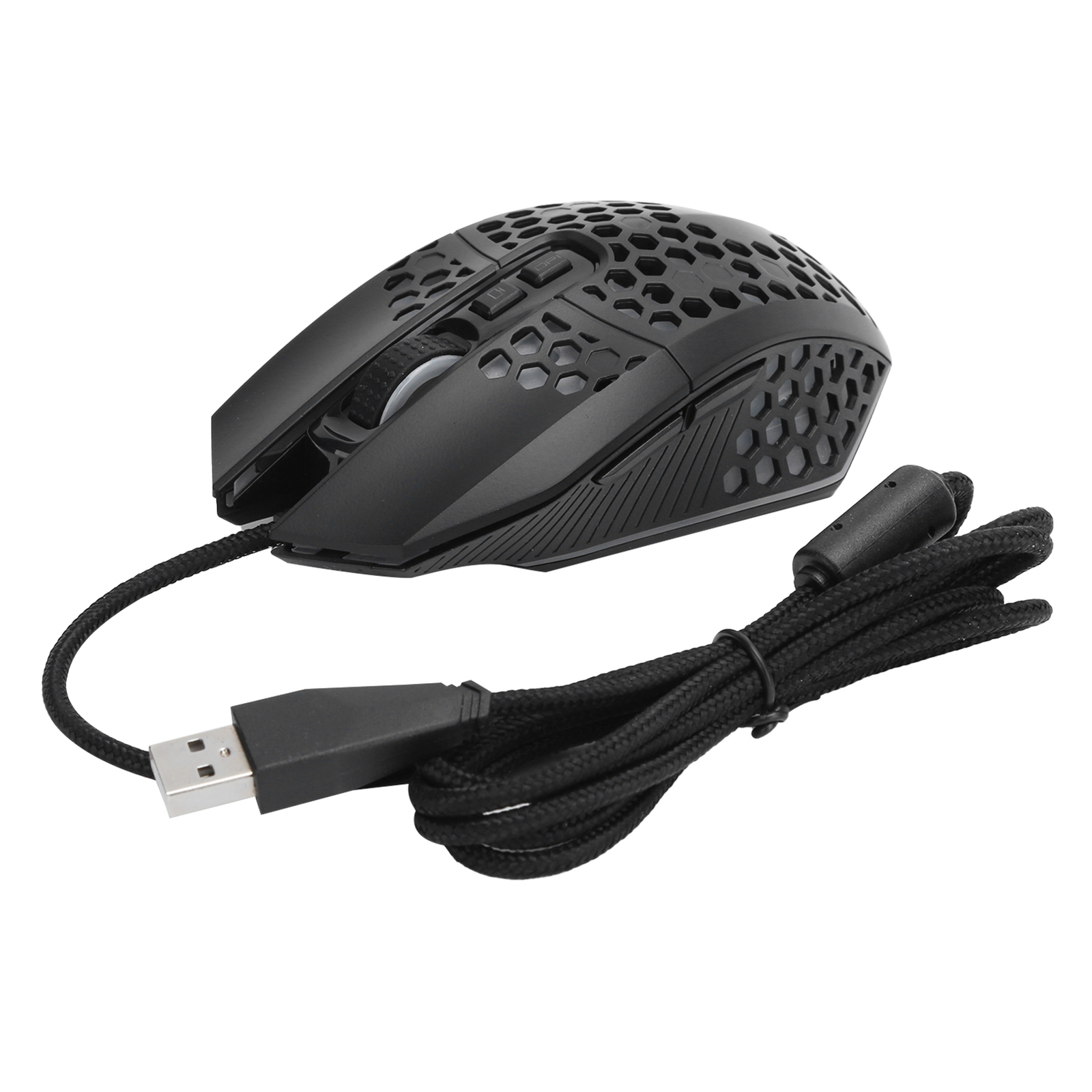 Wired Gaming Mouse Hollow Out Colorful Light Mouse For Desktop Computer ...