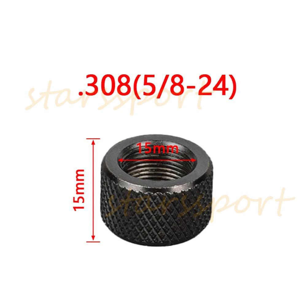 2X Tactical 5/8-24 Steel Barrel Threaded Adapter For Ruger 10/22 .308 ...