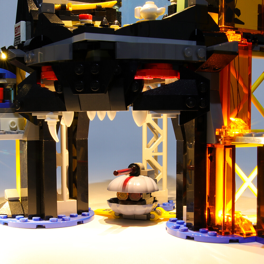 LED Light Kit For Ninjago Movie Garmadon's Volcano Lair LEGOs 70631 ...