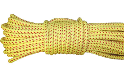 3/8" (9.5mm) x 172' Water Rescue Rope, Throw Line, Braided Floating Tow ...