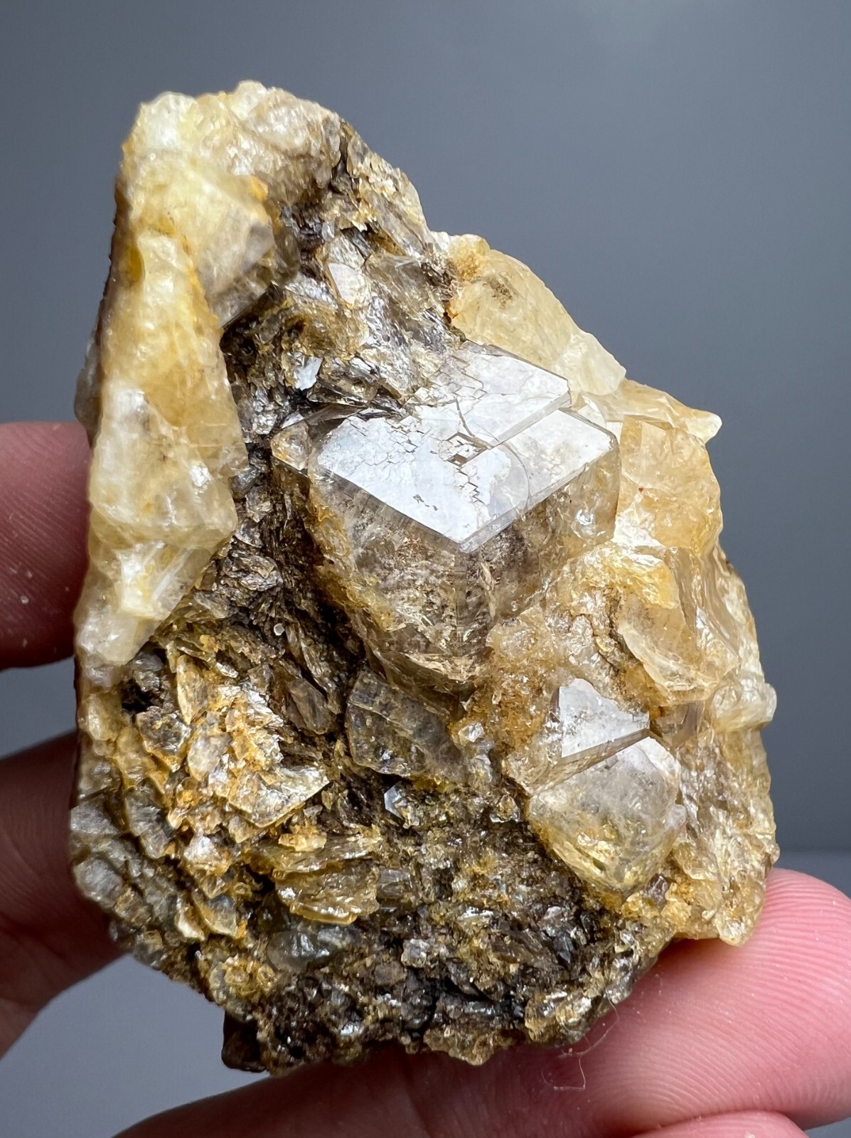66 GM Leuco Garnet (White Grossular Garnet) Crystal Specimen From KPK ...