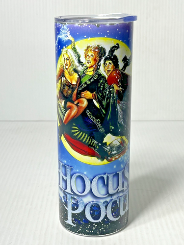 Hocus Pocus Tall Halloween Witches Tumbler Insulated Travel Mug Stainless Steel | eBay