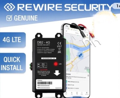 LIVE GPS TRACKER DB2 4G LTE ANTI-THEFT CAR VAN TRUCK MOTORBIKE TRACKING ...