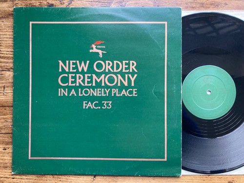 New Order - Ceremony - UK 12" 1981 First Pressing | eBay