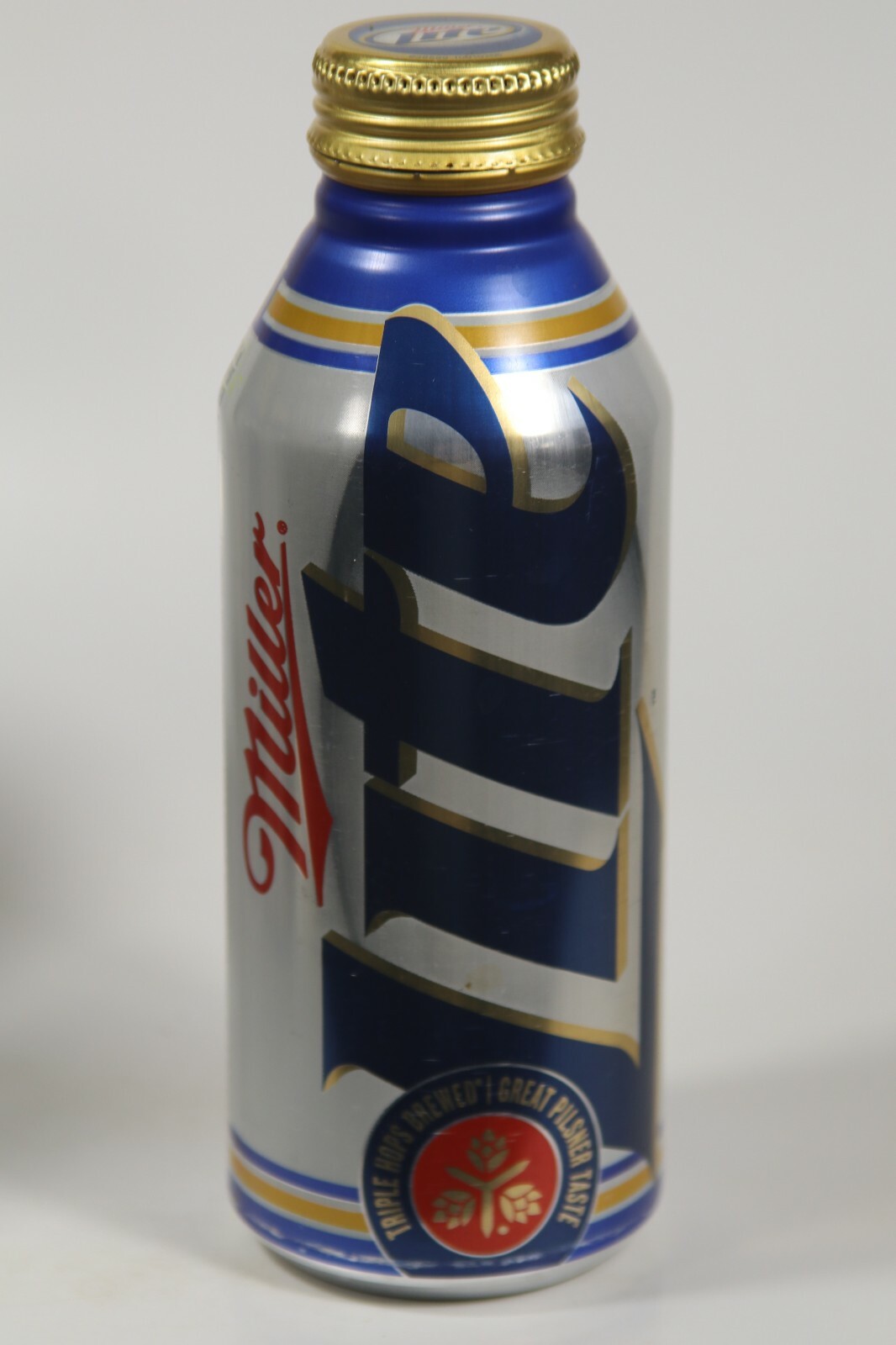 Miller Lite Aluminum Beer Bottle - 16oz Milwaukee Brewers | eBay