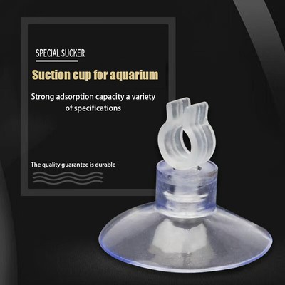 10Pcs Aquarium Suction Cup Fish Tank Oxygen Pump Hose Thermometer Fix ...