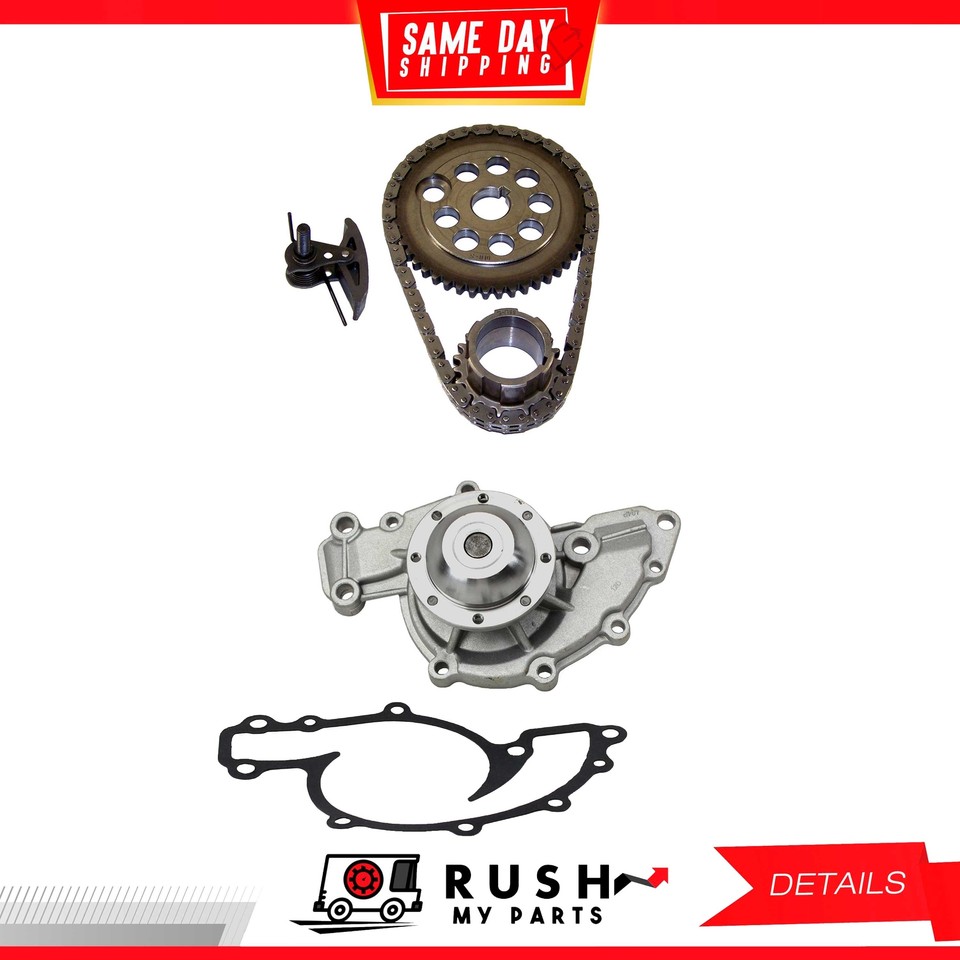 1995 Timing Chain Kit with Water Pump For Buick 3.8L V6 OHV 12v DNJ ...