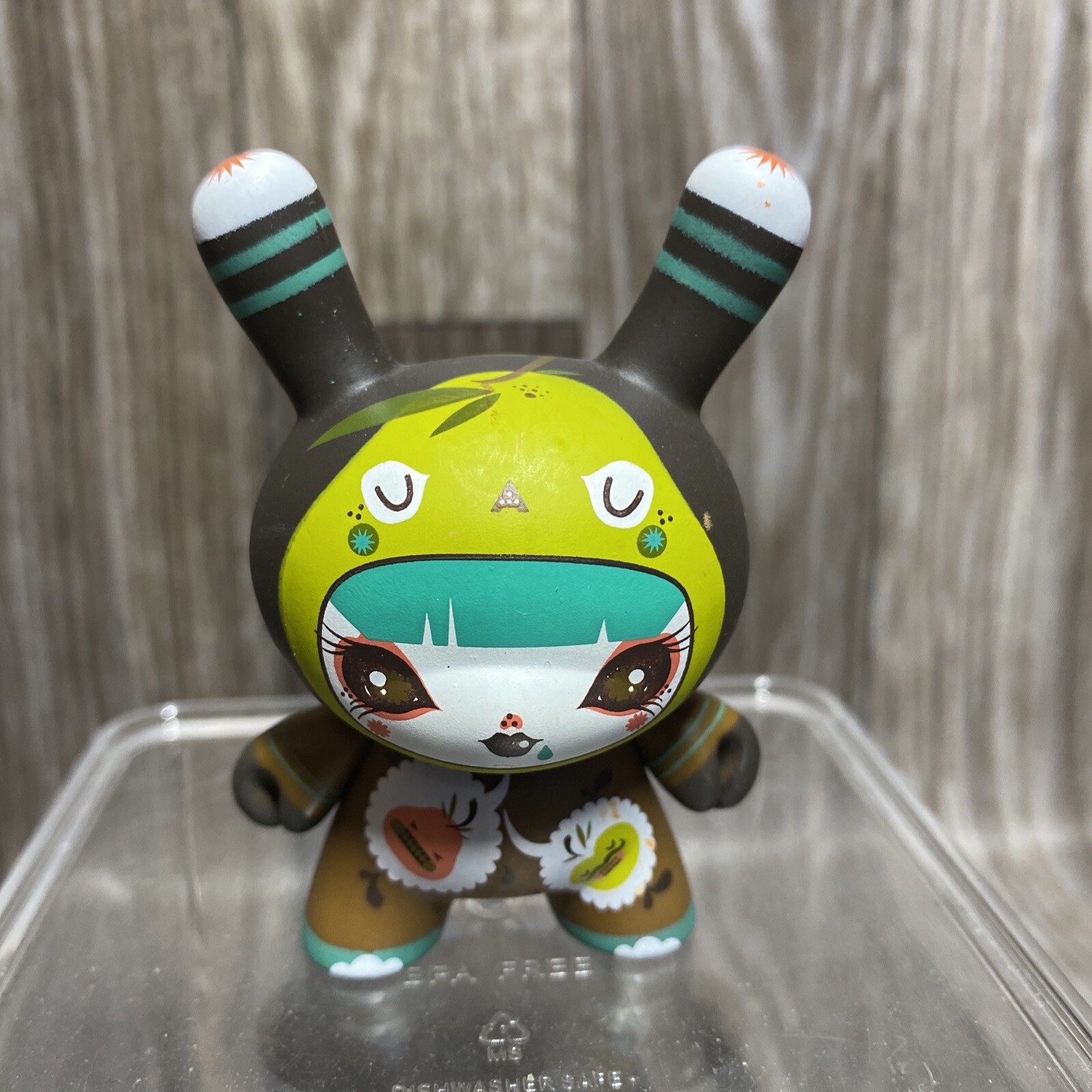 Kidrobot Dunny 3" Side Show Julie West Fruit Girl 1/40 Chase Art Toy ...